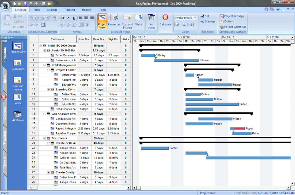 RP_FastTrack_Schedule - Project Risk Management software and Project ...