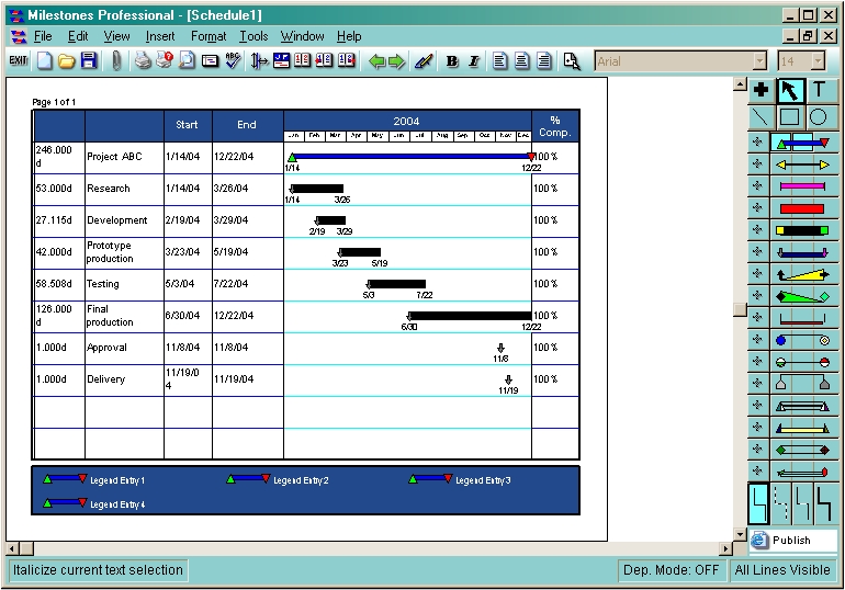 RP_Milestones_Results - Project Risk Management software and Project ...